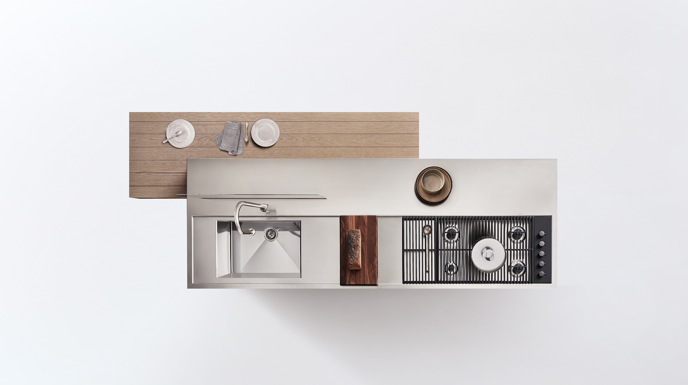 Table And Snack System Era | Arclinea
