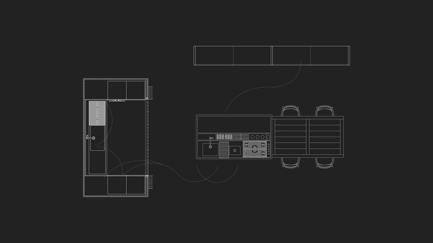 Kitchen workflows | Arclinea