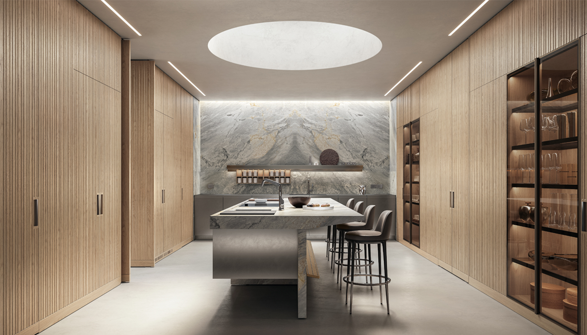 Lignum Et Lapis Kitchen Collection | Arclinea